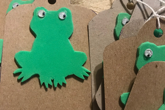 Frog tags, Hang tags | Christie Cottage