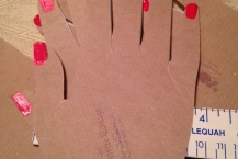 Hand Displays for Fingerless Gloves | Christie Cottage